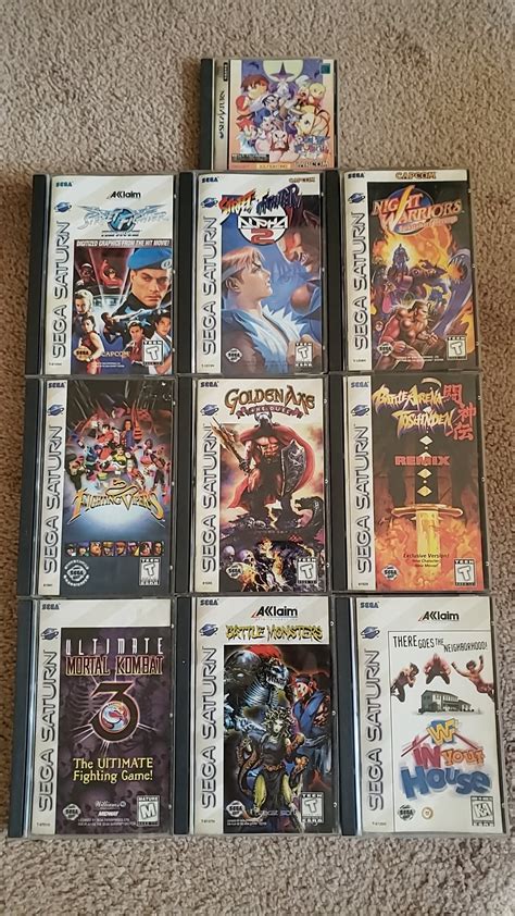 Sega Saturn Fighting Games