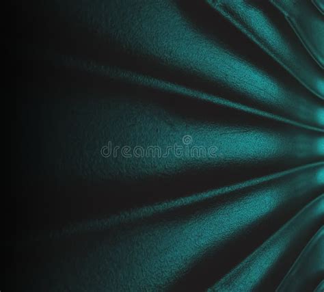 A Mystery Abstract Background Imageflowing Lines Smooth Backdrop With Dark Green Color Stock