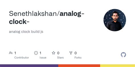 GitHub Senethlakshan Analog Clock Analog Clock Build Js
