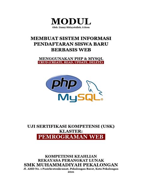 Modul Pemrograman Web Pdf