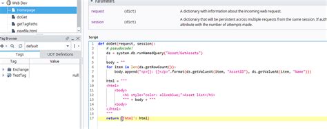 Rendering Database Data On Html Ignition Inductive Automation Forum