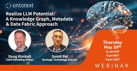 Realize Llm Potential A Knowledge Graph Metadata And Data Fabric Approach Ontotext