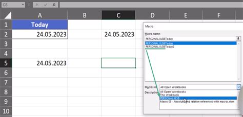 Excel Vba — How Absolute And Relative References In Macro Work