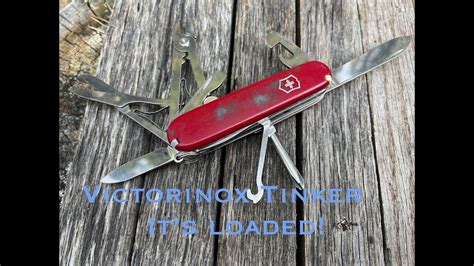 Victorinox Deluxe Tinker: THE SAK Multitool for Work? - YouTube
