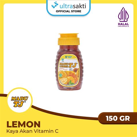 Jual Madu Tj Lemon 150gr Kaya Akan Vitamin C Shopee Indonesia