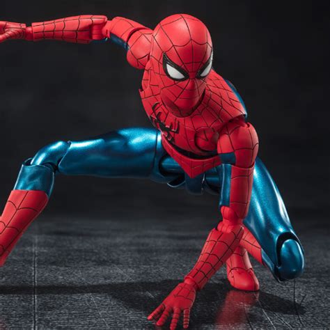 입고완료 Bandai Spirits Shfiguarts 스파이더맨 뉴 레드 And 블루 슈트스파이더맨 노 웨이 홈