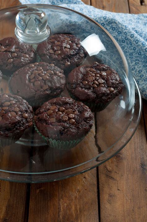 Двойно шоколадовите мъфини на Даниел и вариация за шоколадов кейк Десерты Шоколад Кексы