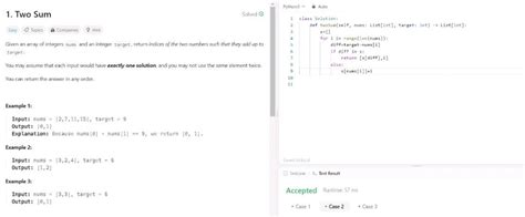 Dsawithedslash Two Sum Memorisation Paidimarri Nithish Posted On The