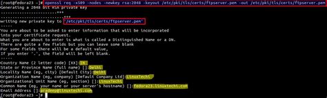 Instalar Y Configurar ProFTPD Servidor FTP En Fedora Redessy Com