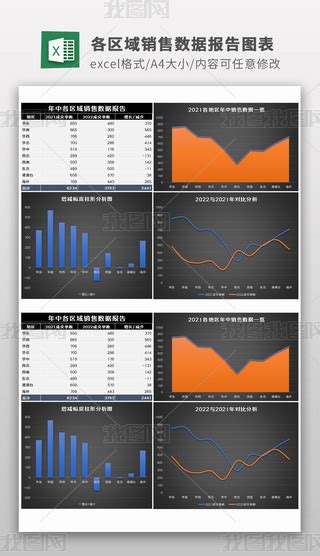 各月销售数据对比表模板专题模板 各月销售数据对比表模板图片素材下载 我图网