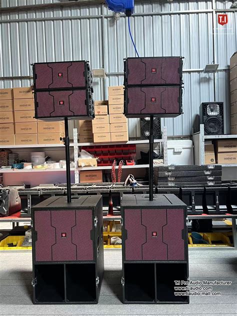 Pro 110 Pro 118p Single 10 Inch Line Array Sound System Acitive Bass