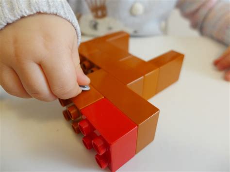 Lulaj Renifer Rudolf Z Klocków Lego Duplo Diy