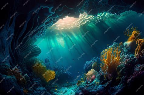Underwater Ocean Scenes