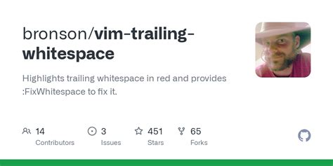 Github Bronsonvim Trailing Whitespace Highlights Trailing