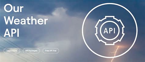 Trusted Weather API Solutions For Your Smart Products