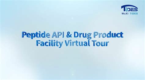 Peptide Api And Drug Product Facility Virtual Tour Sta Facility Video Wuxi Tides