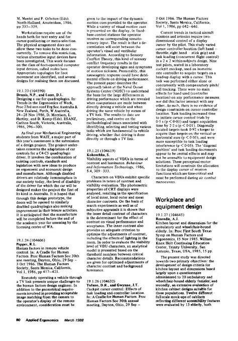 Pdf Cockpit Cursor Control Effects Of Task Loading And Controller Location Tufano D R And