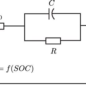 Battery Circuit Model With One RC Branch Download Scientific Diagram