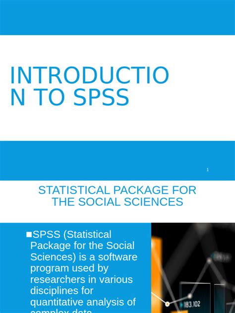spss 1 pdf spss statistics