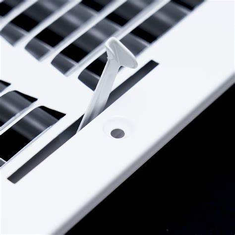 8w X 6h Duct Opening Size 2 Way Steel Air Supply Diffuser Register Vent Cover