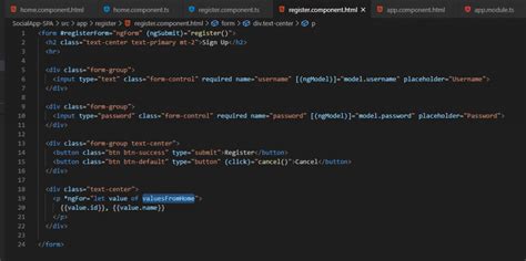 Social App Workshop Asp Net Core Angular Login Register