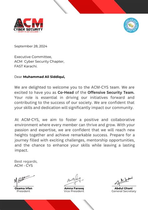 Muhammad Ali Siddiqui On Linkedin Acm Redteam Offsec 11 Comments