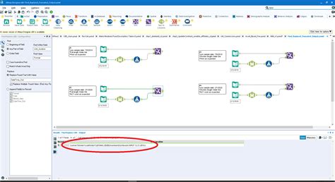 solved the find replace function truncated my result on c alteryx