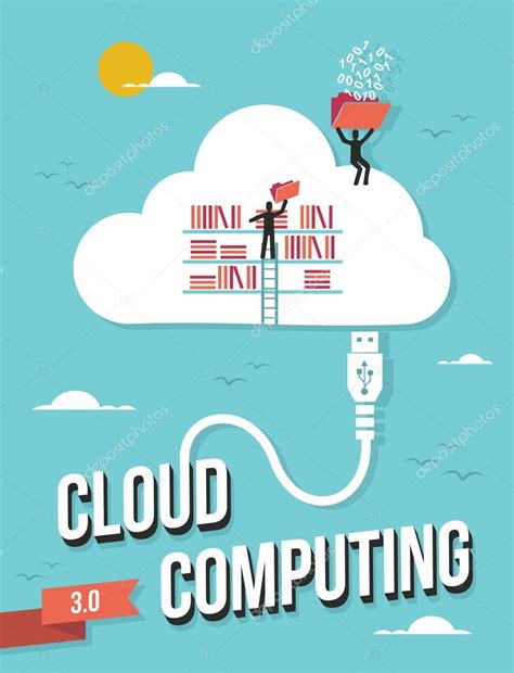 Cloud Computing Concept — Stock Vector © Cienpies 27640395