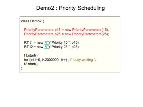 The Implementation Of Dynamic Priority Assignment On Cvm Threading System Insik Shin Real Time