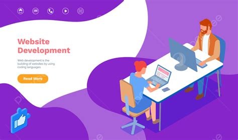 Programmers Working On Web Development Template Download On Pngtree