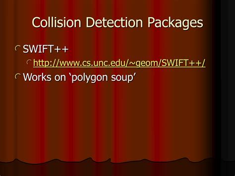 Ppt Optimizing Collision Detection In Opengl For 3d Models Powerpoint