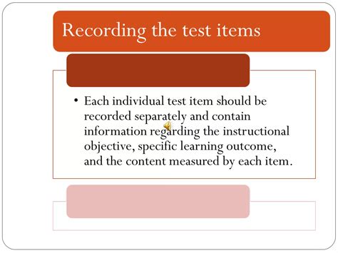 Assembling The Test Items Ppt Assembling The Test Items Ppt