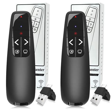 2 Units Wireless Presentation Clicker Powerpoint