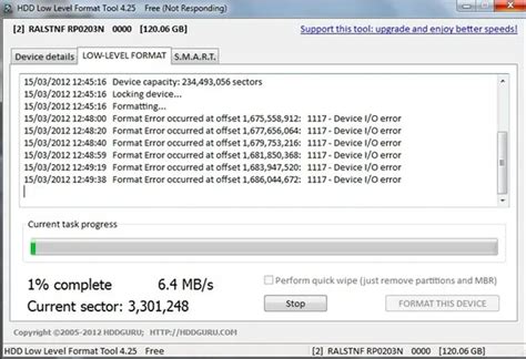 Level Format Tool Free Version Not Responding Techyv