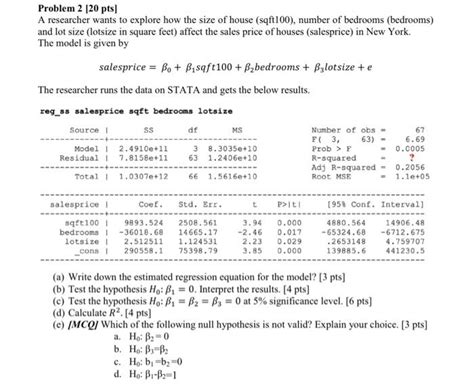 solved problem 2 [20 pts a researcher wants to explore how