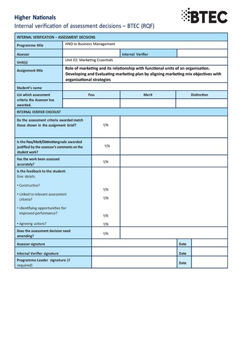 837 1605598643775 Unit 02 Me Assignment Higher Nationals Internal Verification Of Assessment