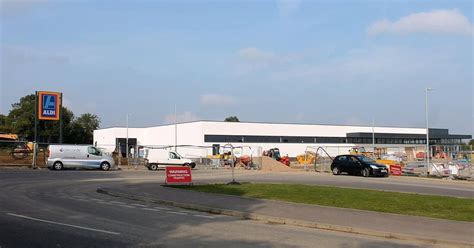 Martin Brookes Oakham Rutland Aldi Supermarket Oakham Rutland Due To Open November 3rd 2016