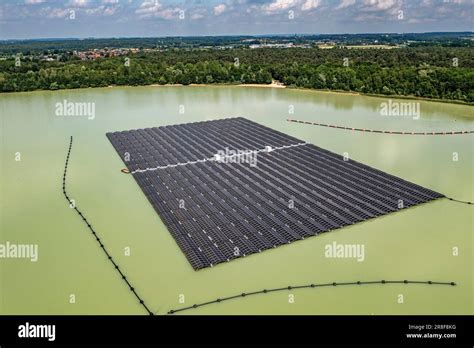 Germanys Largest Floating Solar Power Plant On The Silbersee Iii A