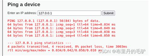 命令注入漏洞（command Injection）system漏洞 Csdn博客