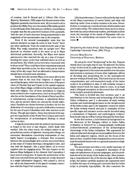 Jonathan Mark Kenoyer Deciphering The Indus Script Pdf Maya
