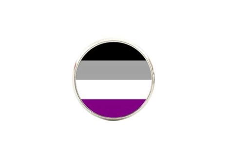 Asexual Flag Pin Minimalist Flag Snap Pin 16mm Etsy