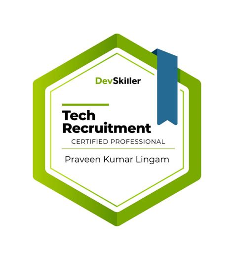 Praveen Kumar Lingam On Linkedin Completed Achievement Successfully Certification Devskiller