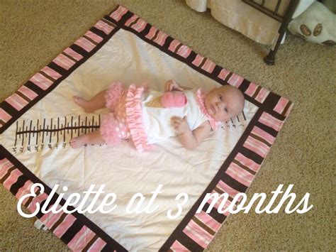 life is just so daily 3 month and 4 month pictures