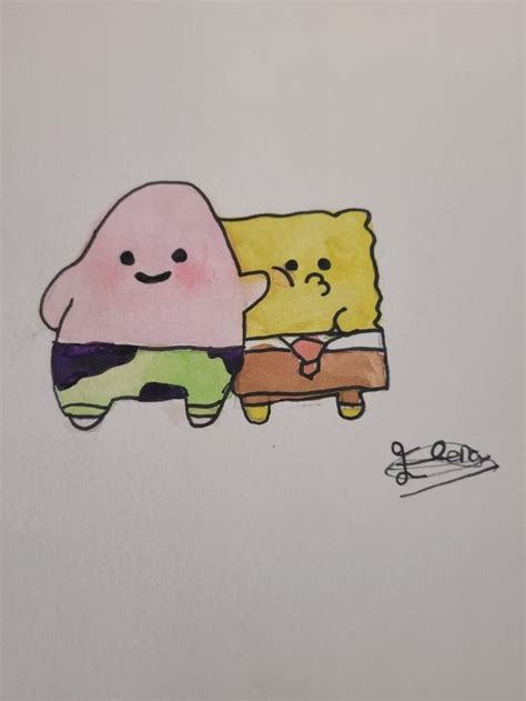 Lindo Dibujo De Bob Esponja Y Patricio 100 Fondos De Fotos De Lindo