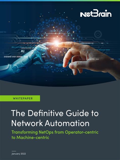 the definitive guide to network automation pdf automation expert