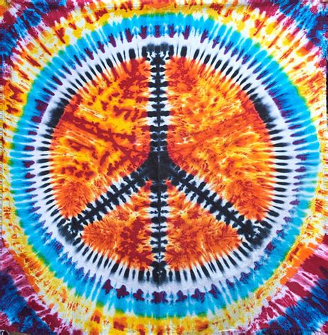 Tie Dye Peace Sign By Karlb On Flickr 高清图片，堆糖，美图壁纸兴趣社区
