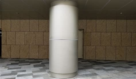 Stainless Steel Column Cladding For Malls