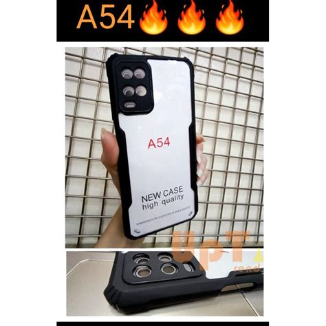 Jual Case Oppo A54 2021 Clear Bening Fuze New Hard Cover Silikon Casing