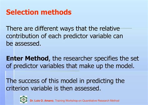 Regression Analysis Ppt Download