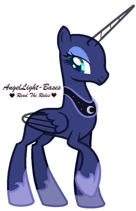Mlp Fim Base Nr6 By Angellight Vectors On Deviantart